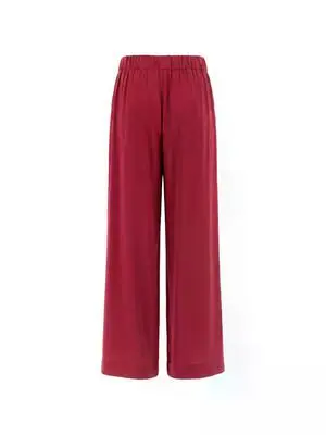 Max Mara Elasticated Wide-leg Trousers