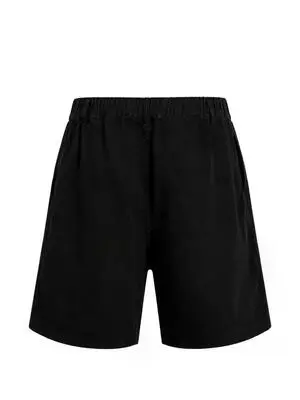 PAURA Pleated Shorts With Elasticated Waistband
