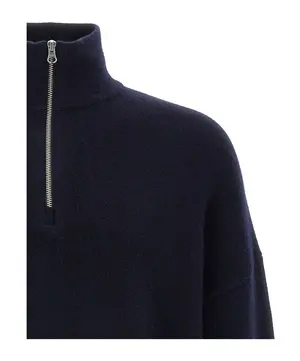 Extreme Cashmere Half-zip Sweater