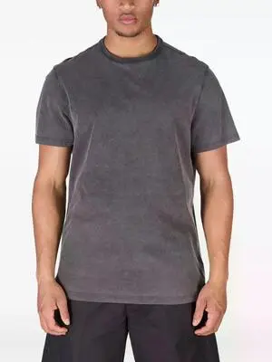 CIARAN Washed-effect Wave Print T-shirt
