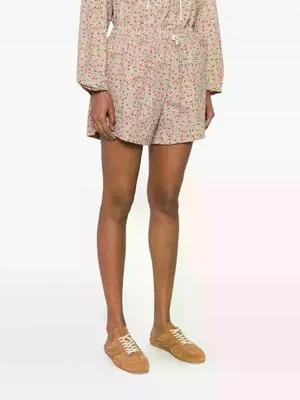 The Great. Rover Floral-print Shorts