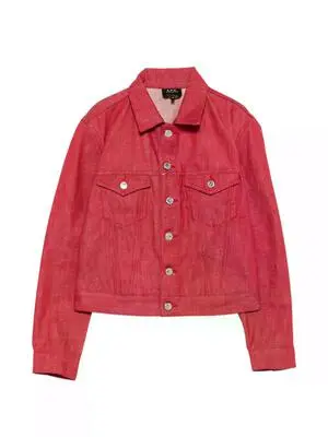 A.p.c. Denim Button-fastening Jacket