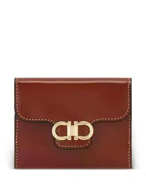 FERRAGAMO Gancini Wallet Brown