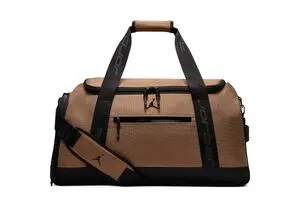 Nike Air Jordan Sports Duffle Bag - Brown