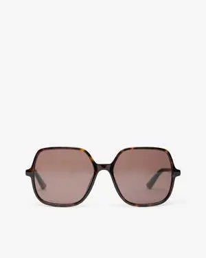 Chloé Judy Square Sunglasses - Brown