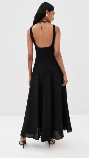 Johanna Ortiz Mariner Maxi Dress - Black