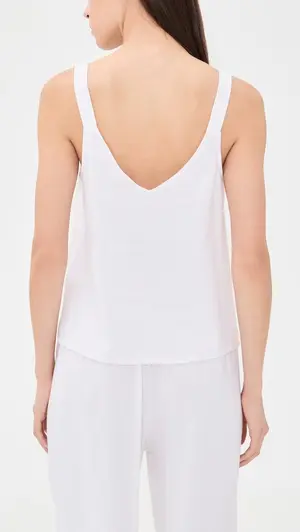 Eberjey Linen Blend V-neck Cami