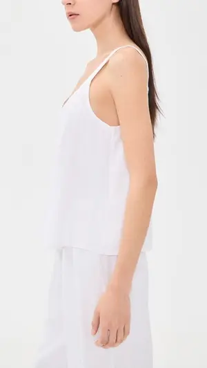 Eberjey Linen Blend V-neck Cami