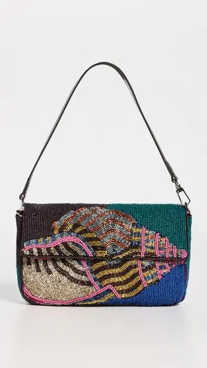 Staud Timmy Convertible Shoulder Bag - Conch Shell