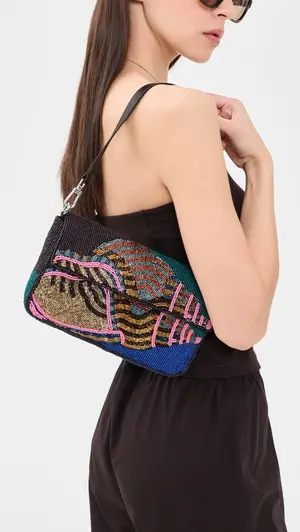 Staud Timmy Convertible Shoulder Bag - Conch Shell