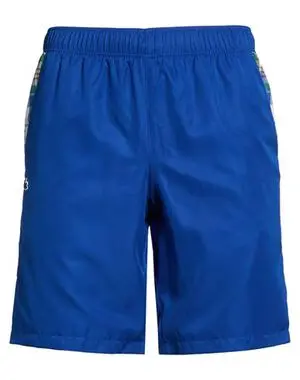 Lacoste Multicolor Athletic Shorts - Bright Blue