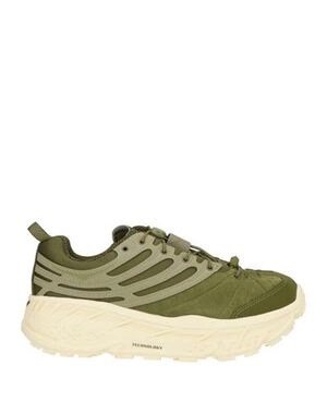 HOKA® Leather & Textile Fiber Sneakers - Green