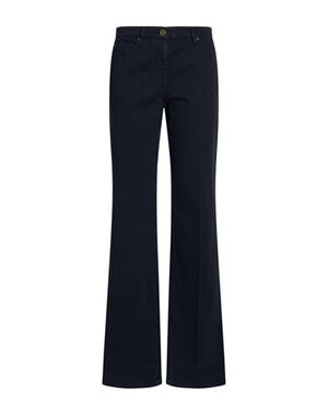 Etro Wide-leg Cotton And Elastane Pants - Blue