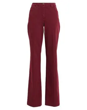 Etro Wide-leg Cotton And Elastane Pants - Brick