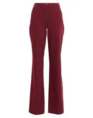 Etro Wide-leg Cotton And Elastane Pants - Brick