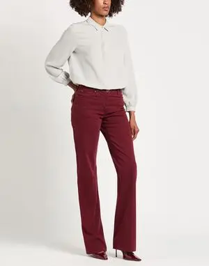 Etro Wide-leg Cotton And Elastane Pants - Brick