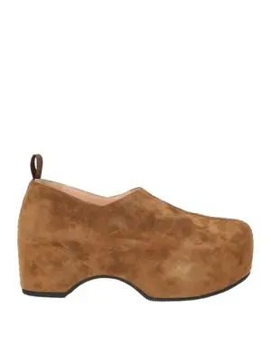 Malìparmi Suede Clogs With Block Heel