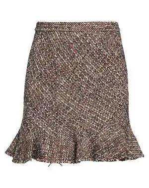 Theory Flared Tweed Mini Skirt