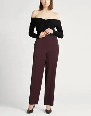 ALYSI Virgin Wool Wide-leg Pants