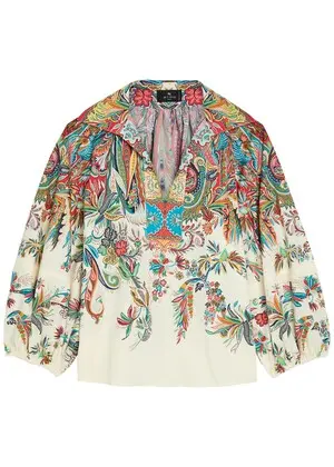 Etro Printed Blouses