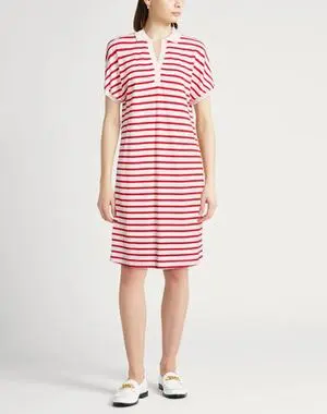 Tommy Hilfiger Midi Dress With Striped Pattern