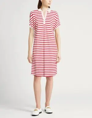 Tommy Hilfiger Midi Dress With Striped Pattern