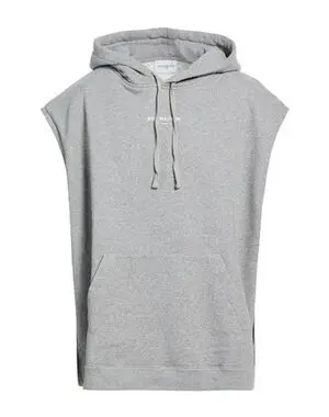 Maison Kitsuné Sleeveless Cotton Hoodie With Embroidered Logo