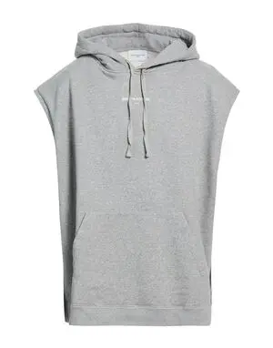 Maison Kitsuné Sleeveless Cotton Hoodie With Embroidered Logo