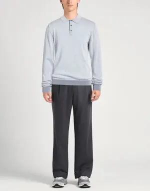 BELLWOOD Long Sleeve Cotton Polo Sweater