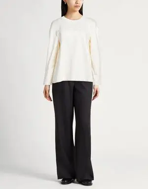 Max Mara Silk And Cotton Blend Sweatshirt - Ivory