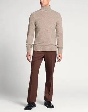 MASQ Merino Wool Turtleneck - Beige