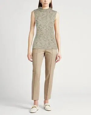 ALYSI Sleeveless Turtleneck Sweater