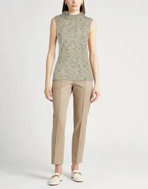 ALYSI Sleeveless Turtleneck Sweater