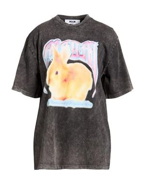 MSGM Cotton Graphic Print T-shirt