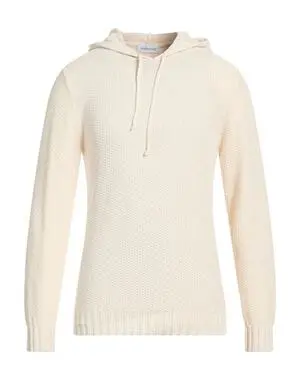 BELLWOOD Cotton Knit Hooded Sweater - Ivory