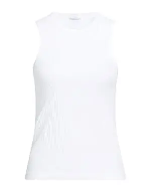 Peserico Ribbed Cotton Blend Tank Top