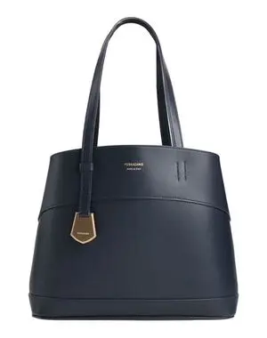 FERRAGAMO Calfskin Leather Tote Bag