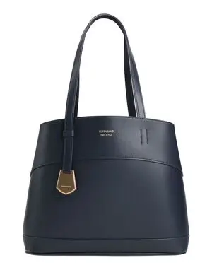 FERRAGAMO Calfskin Leather Tote Bag