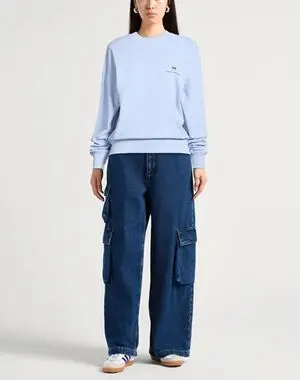 CHIARA FERRAGNI Crewneck Long Sleeve Sweatshirt - Light Blue