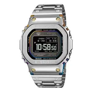 Casio G-shock Stainless Steel Digital Watch - Silver