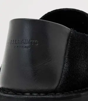 ALLSAINTS Suede Slix Loafers - Black