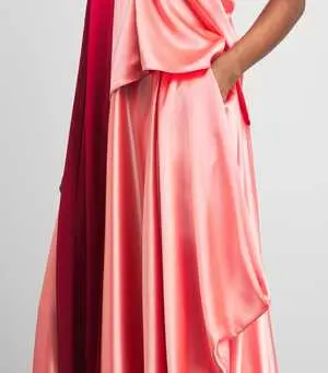 ROKSANDA Satin Amari Midi Skirt