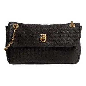 Bottega Veneta Bottega Veneta Madison Lambskin Bag Espresso