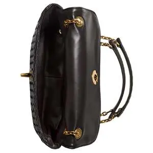 Bottega Veneta Madison Woven Lambskin Shoulder Bag