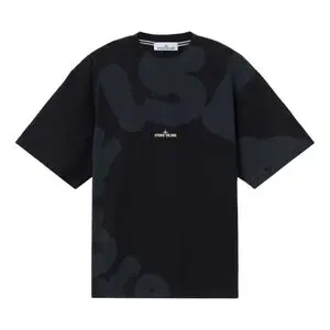 Stone Island 2100002 Whirlwind Type T-shirt - Black