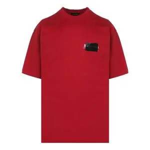 Balenciaga Gaffer T-shirt Large Fit - Red
