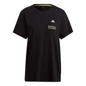 Adidas Logo Pocket T-shirt - Black