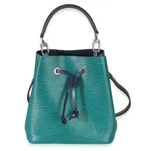 LOUIS VUITTON Emerald Indigo Epi Neonoe Bb Bag - Green