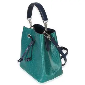 LOUIS VUITTON Emerald Indigo Epi Neonoe Bb Bag - Green