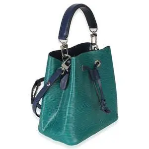 LOUIS VUITTON Emerald Indigo Epi Neonoe Bb Bag - Green